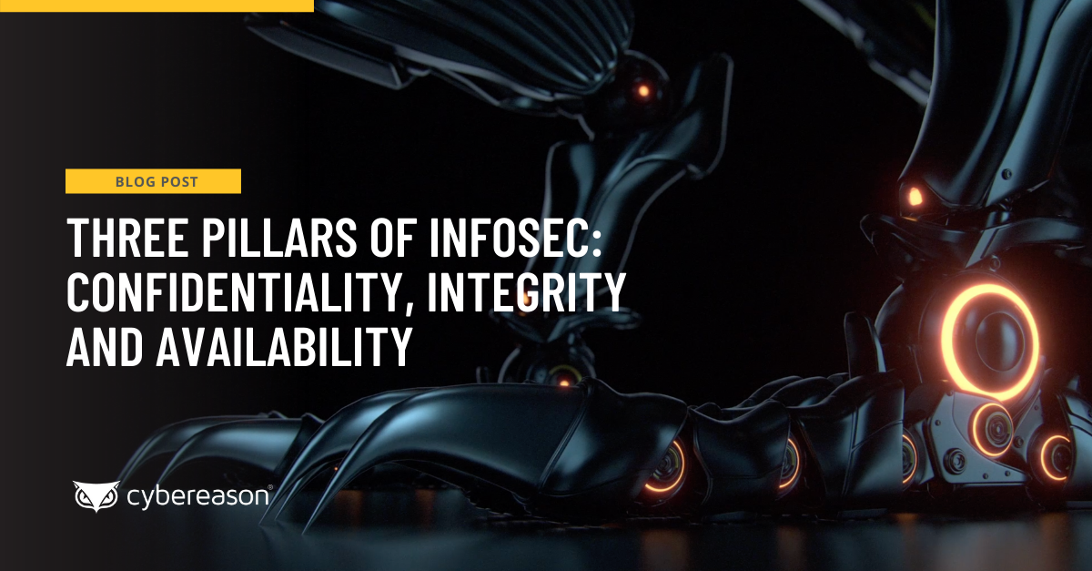Three Pillars Of Infosec Confidentiality Integrity And Availability